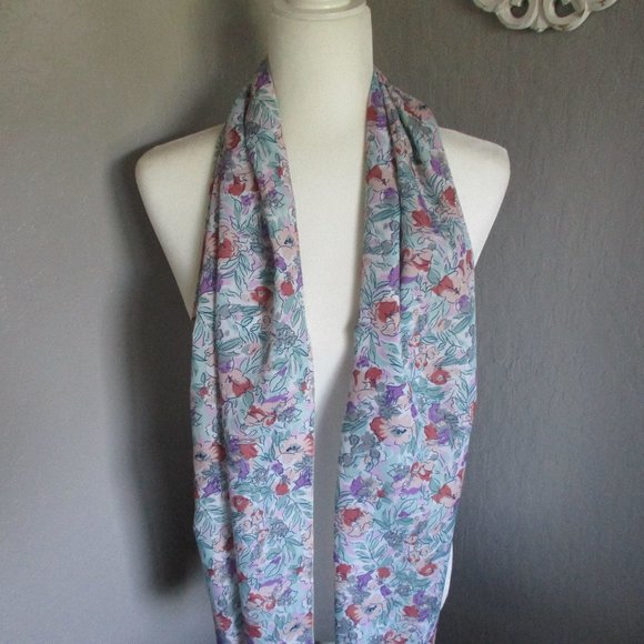 Accessories | 39 Sale Pretty Pastel Floral Scarf | Poshmark
